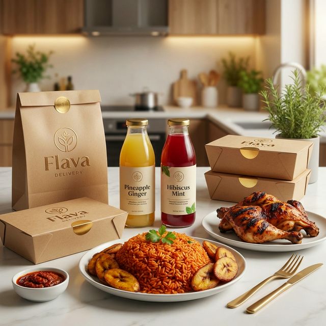 Flava Delivery - Premier Food & Event Packages in Ghana